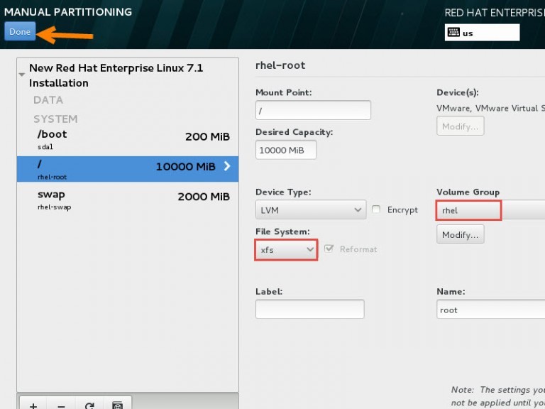 setting up Linux Lab – Red Hat Enterprise Linux 7 installation - ARKIT
