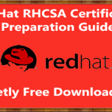RHCSA Certification Guide