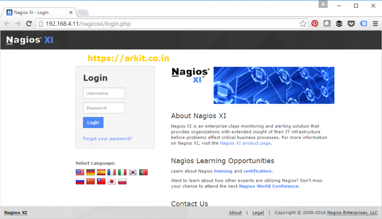 Nagios Xi Installation 3 Easy Steps Enable Enterprise Monitoring Tool