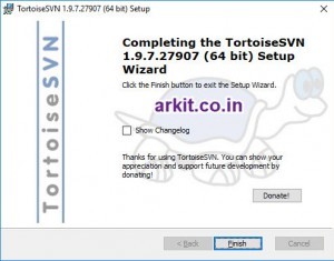 SubVersion Server Setup Linux Version Control Software TortoiseSVN - ARKIT