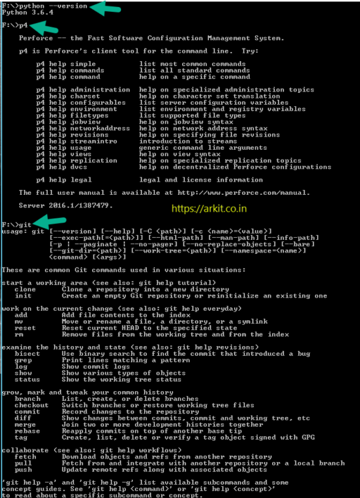 HowTo Migrate Perforce Depot To Git Or Bitbucket git-p4 - ARKIT