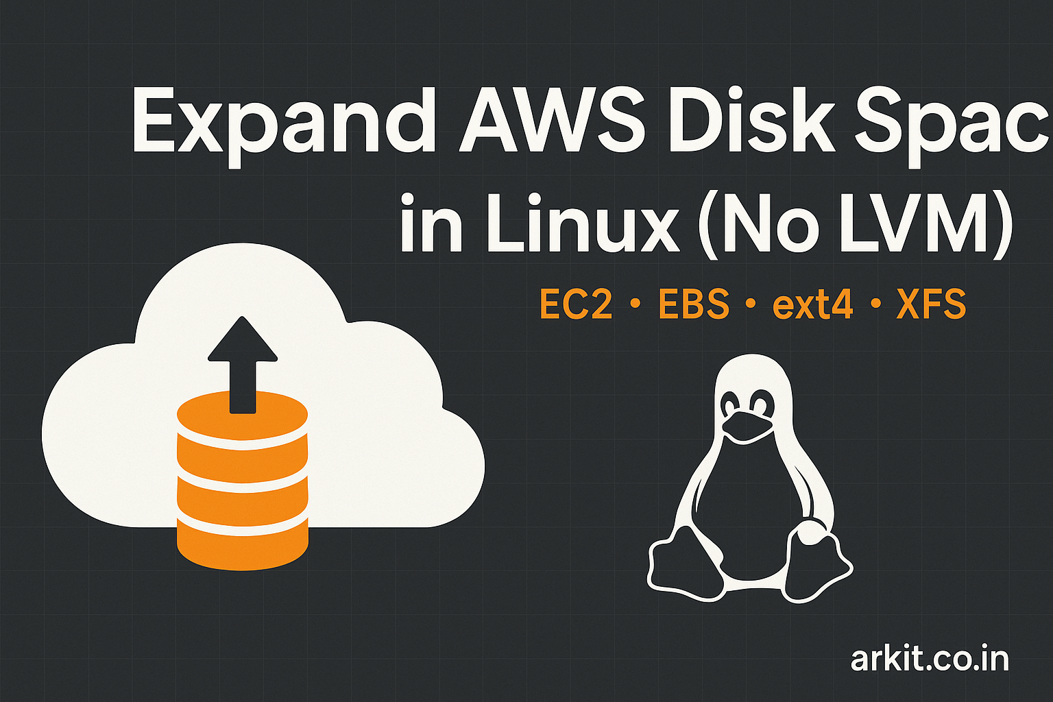 Expand AWS Disk Space in Linux